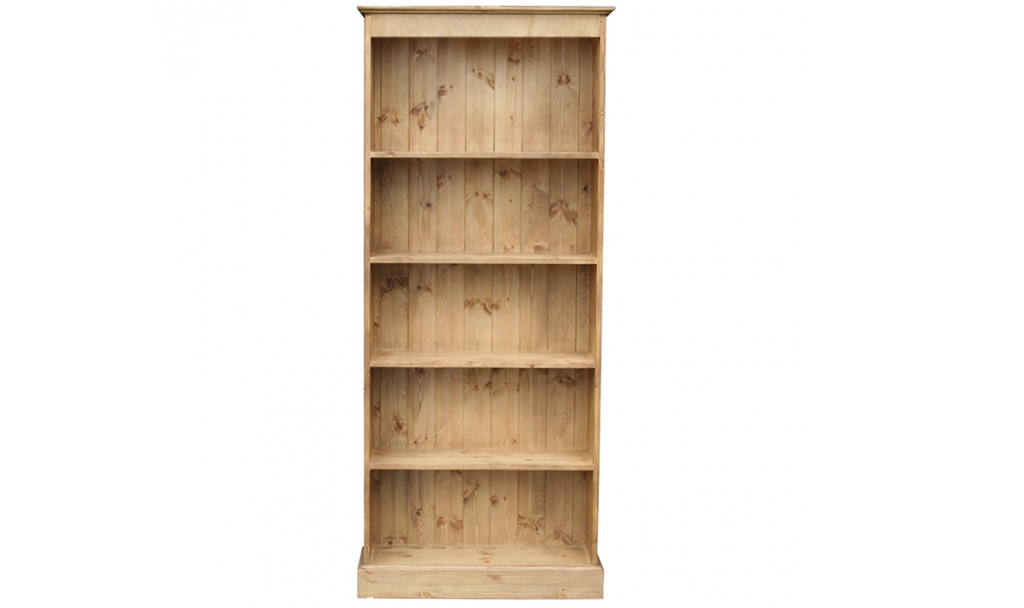 kelston solid pine bookcase